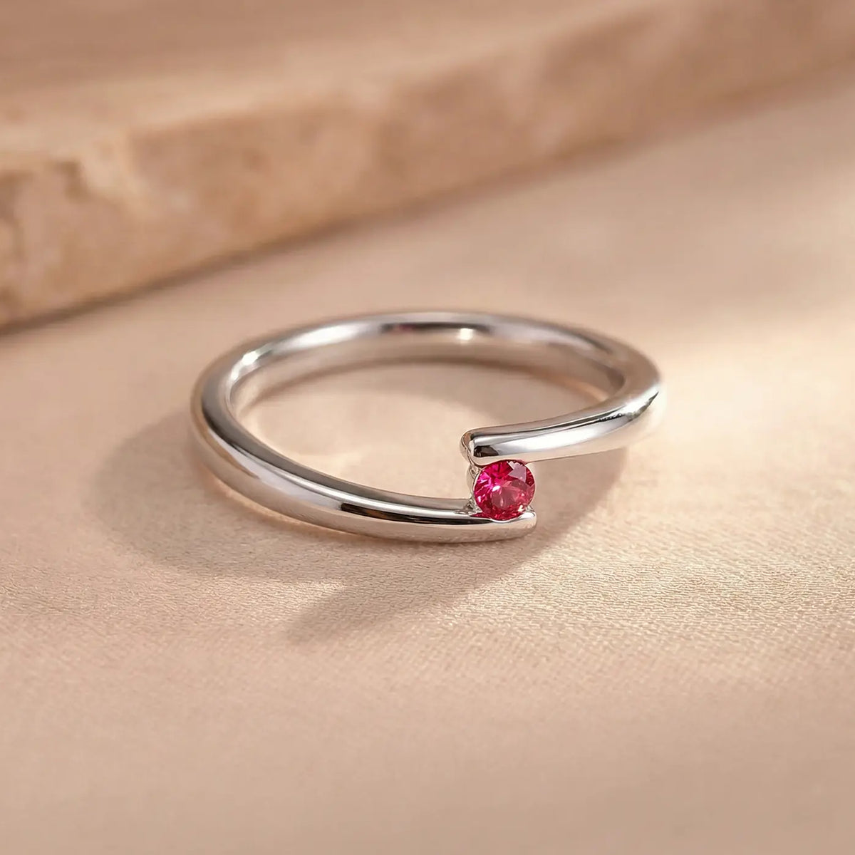 Bagues Naples | Solitaires Design Argent 950 & Or 18k | Bajoia